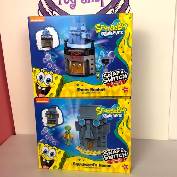 SpongeBob Squarepants | Toys | Spongebob Squarepants Construction Sets ...